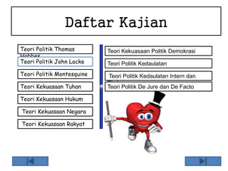 Teori Politik Moderen | PPTX