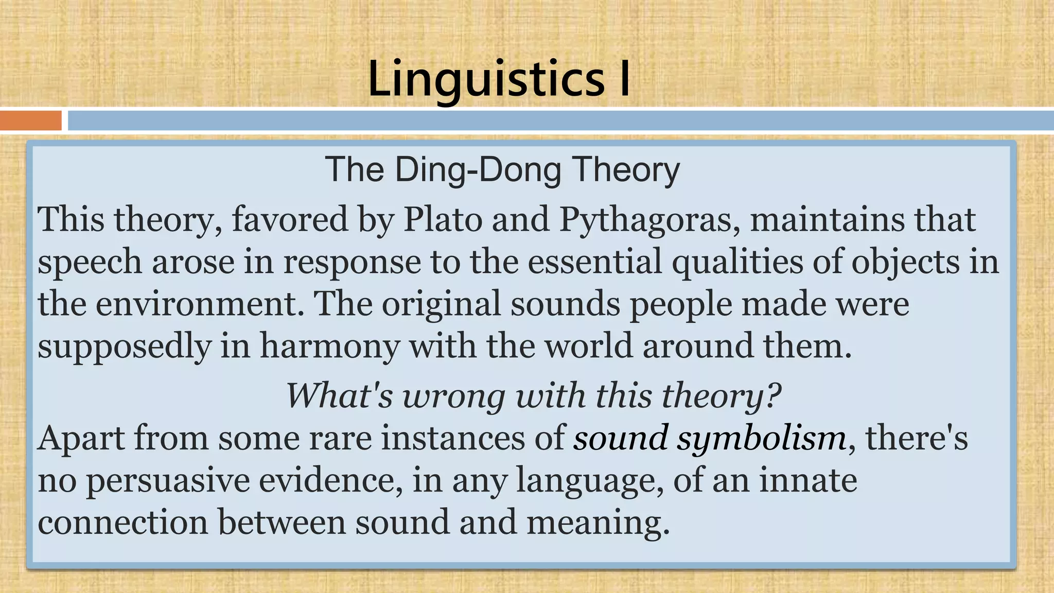 The theories on language origin.pptx