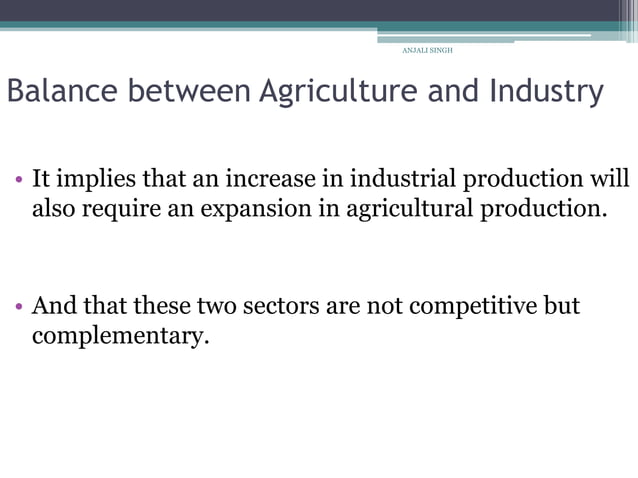 The theory of balanced growth | PPTX