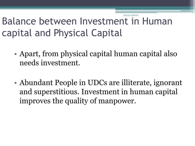 The theory of balanced growth | PPTX