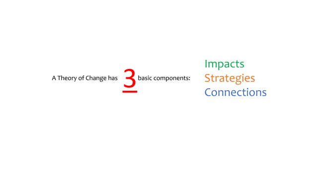 The Theory of Change Approach | PPTX
