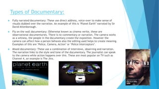 The theory of documentaries | PPT