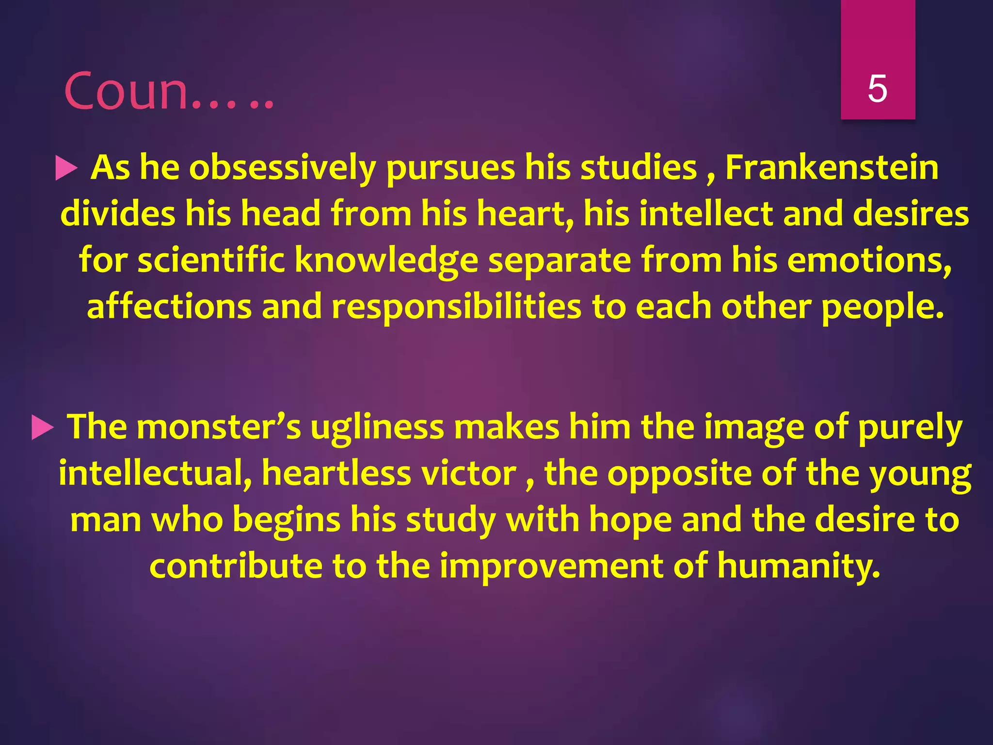 The theory of doppelganger in frankenstein 1 | PPTX