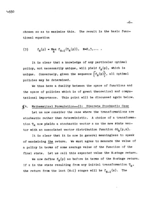 The Theory of Dynamic Programming by Richard Bellman | PDF