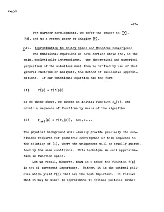 The Theory of Dynamic Programming by Richard Bellman | PDF