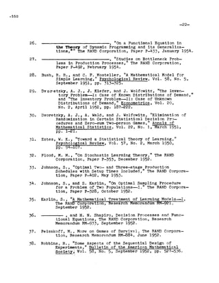 The Theory of Dynamic Programming by Richard Bellman | PDF