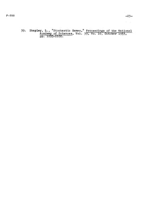 The Theory of Dynamic Programming by Richard Bellman | PDF