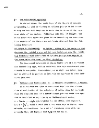 The Theory of Dynamic Programming by Richard Bellman | PDF