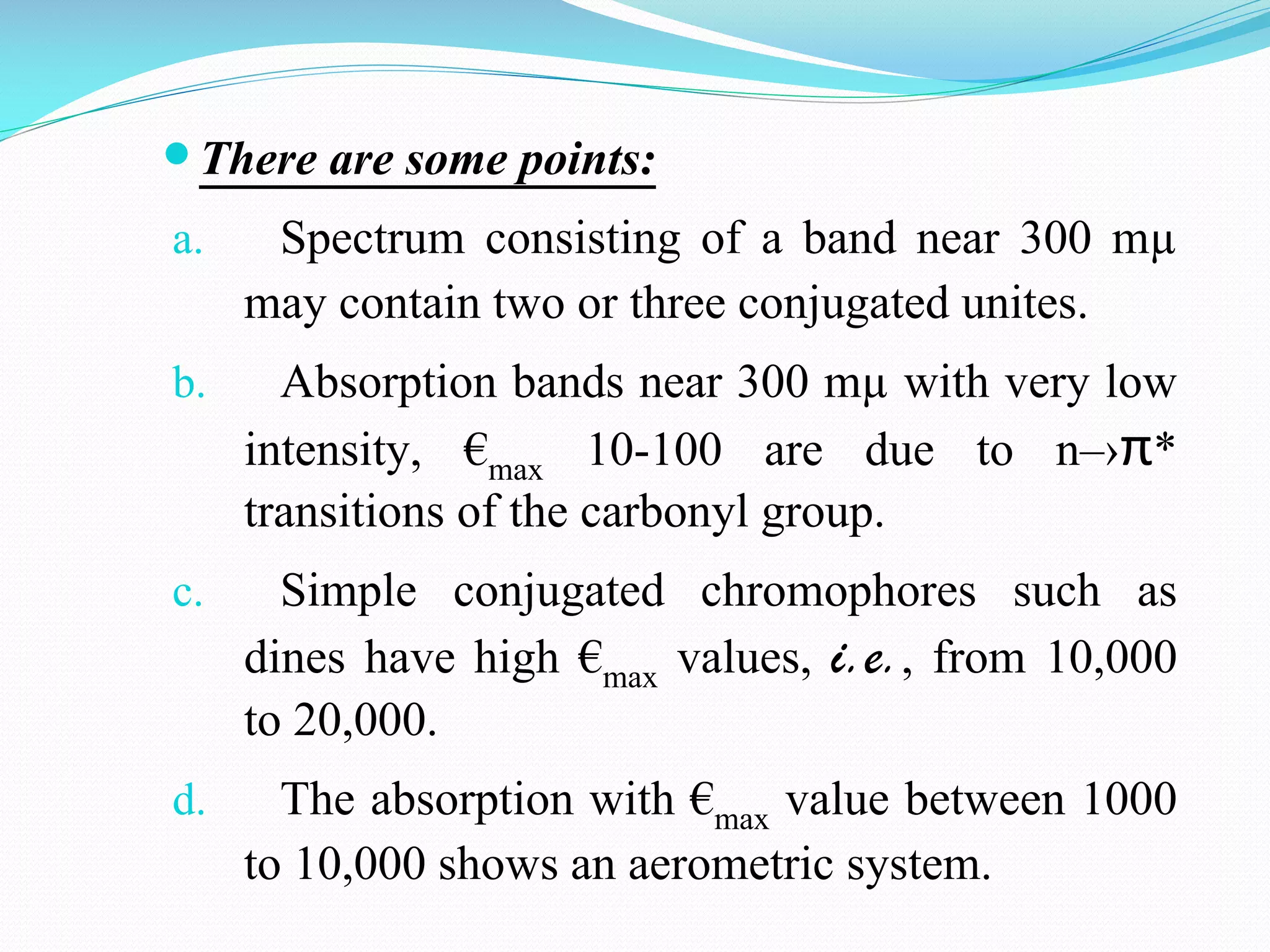 The theory of electromagnetic spectrum, absorption, | PPTX