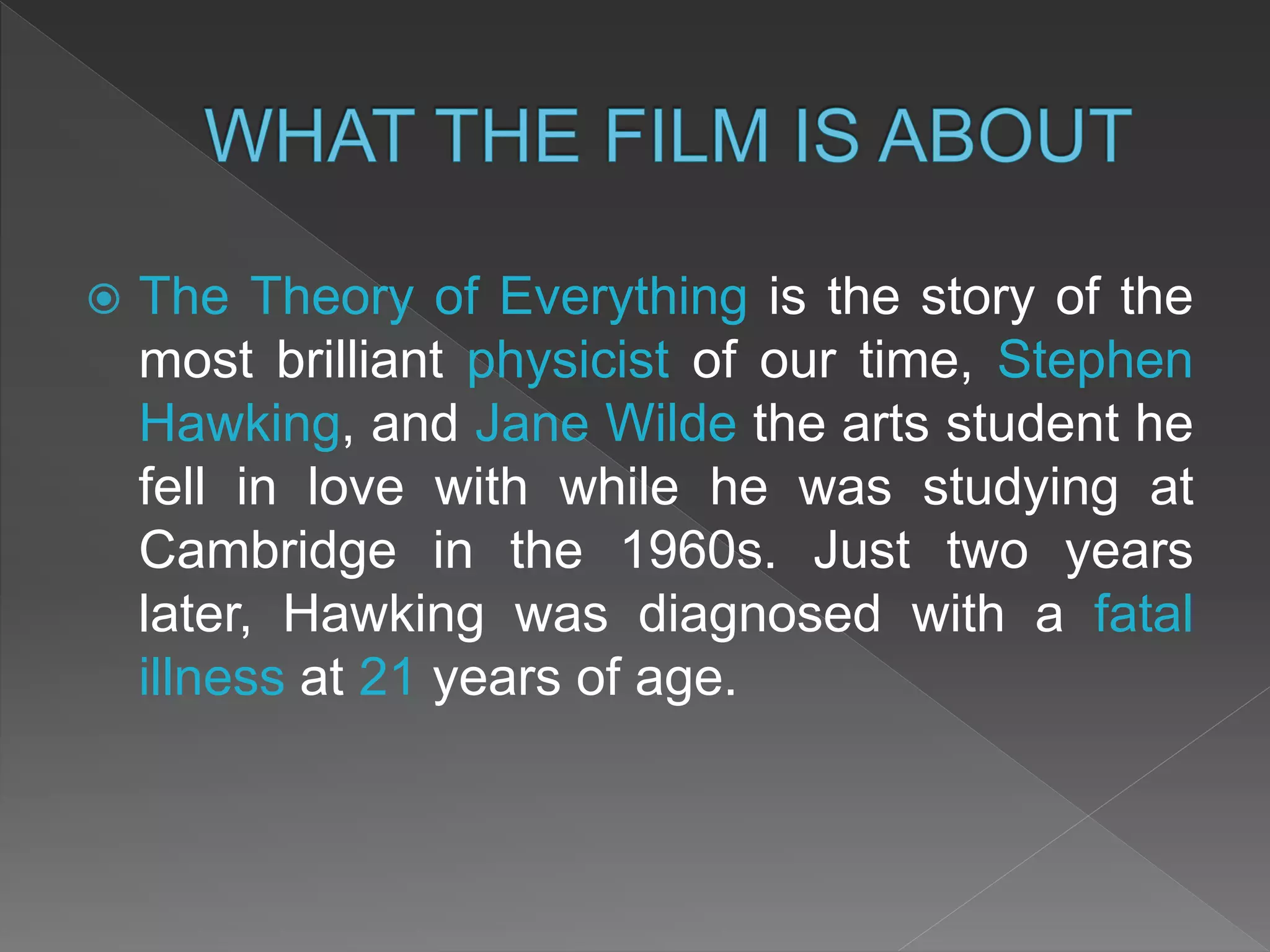 The theory of everything | PPTX