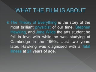 The theory of everything | PPTX