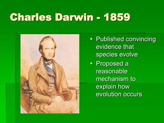 The Theory of Evolution | PPT