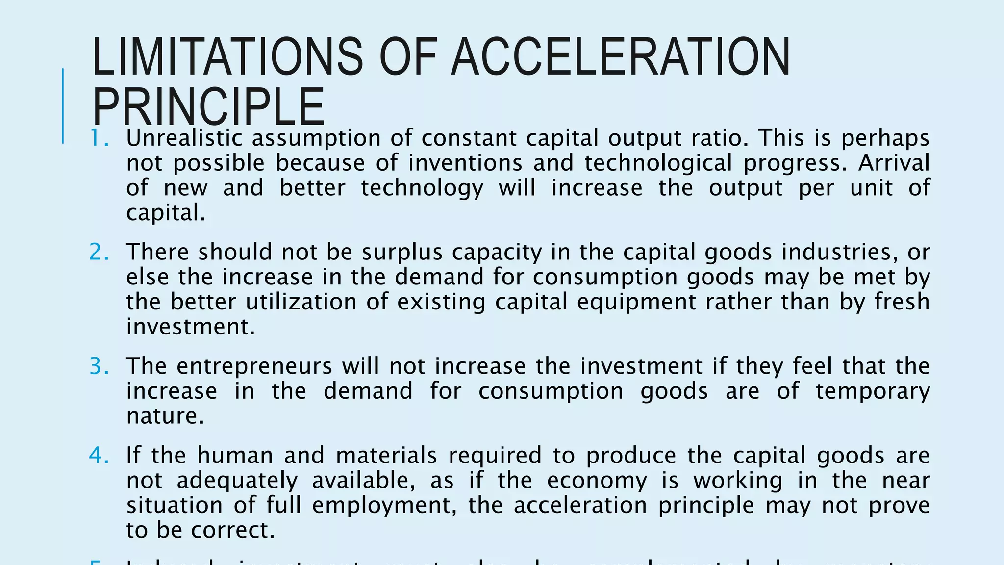 The theory of multiplier and acceleration principle chapter 3 | PPSX