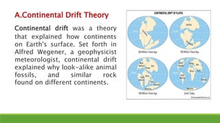 The theory of plate tectonics | PPTX