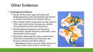The theory of plate tectonics | PPTX