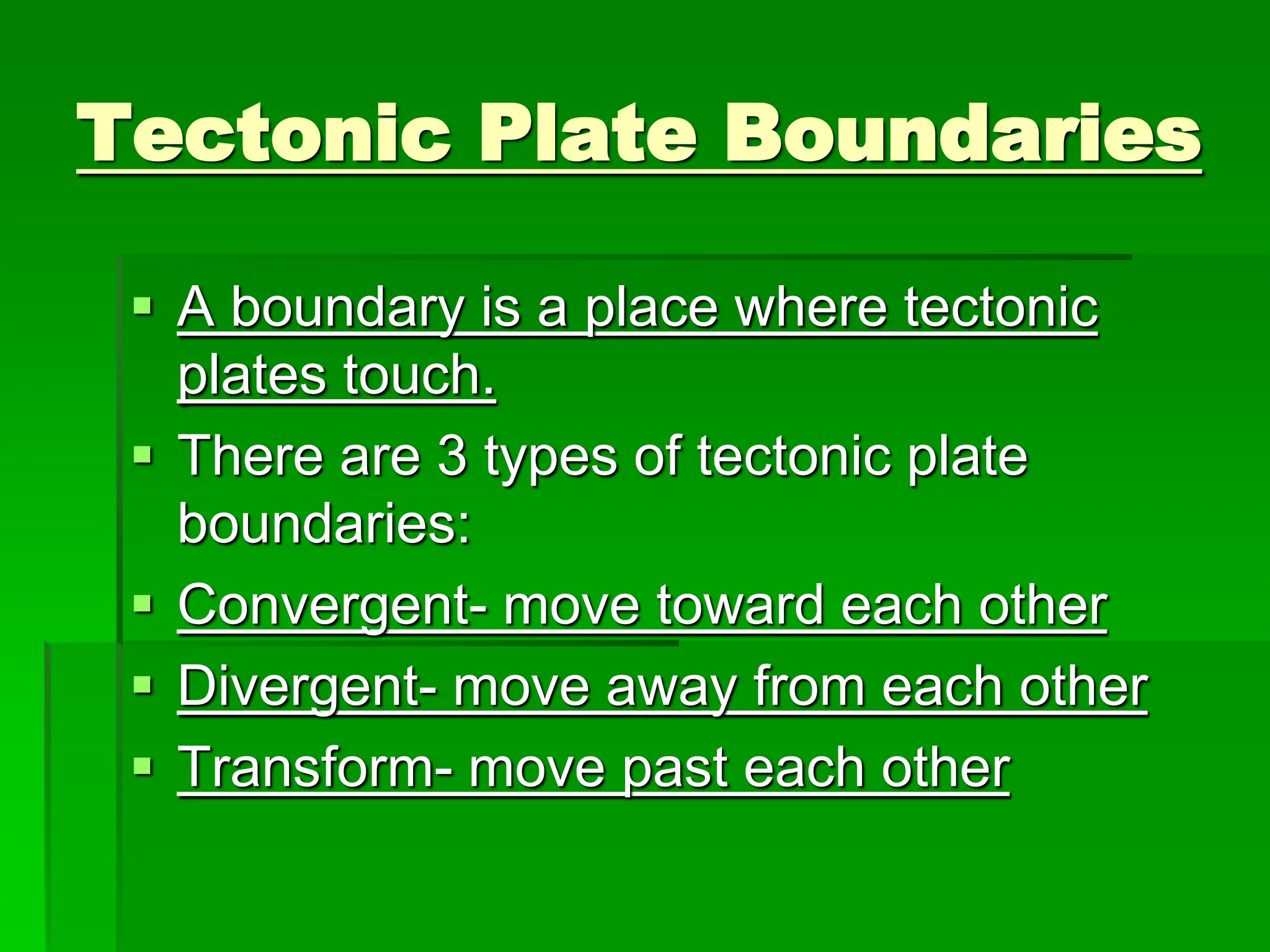 The Theory of Tectonic Plates - earth tectonic plates | PPT
