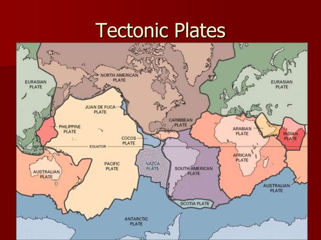 The Theory of Tectonic Plates - earth tectonic plates | PPT