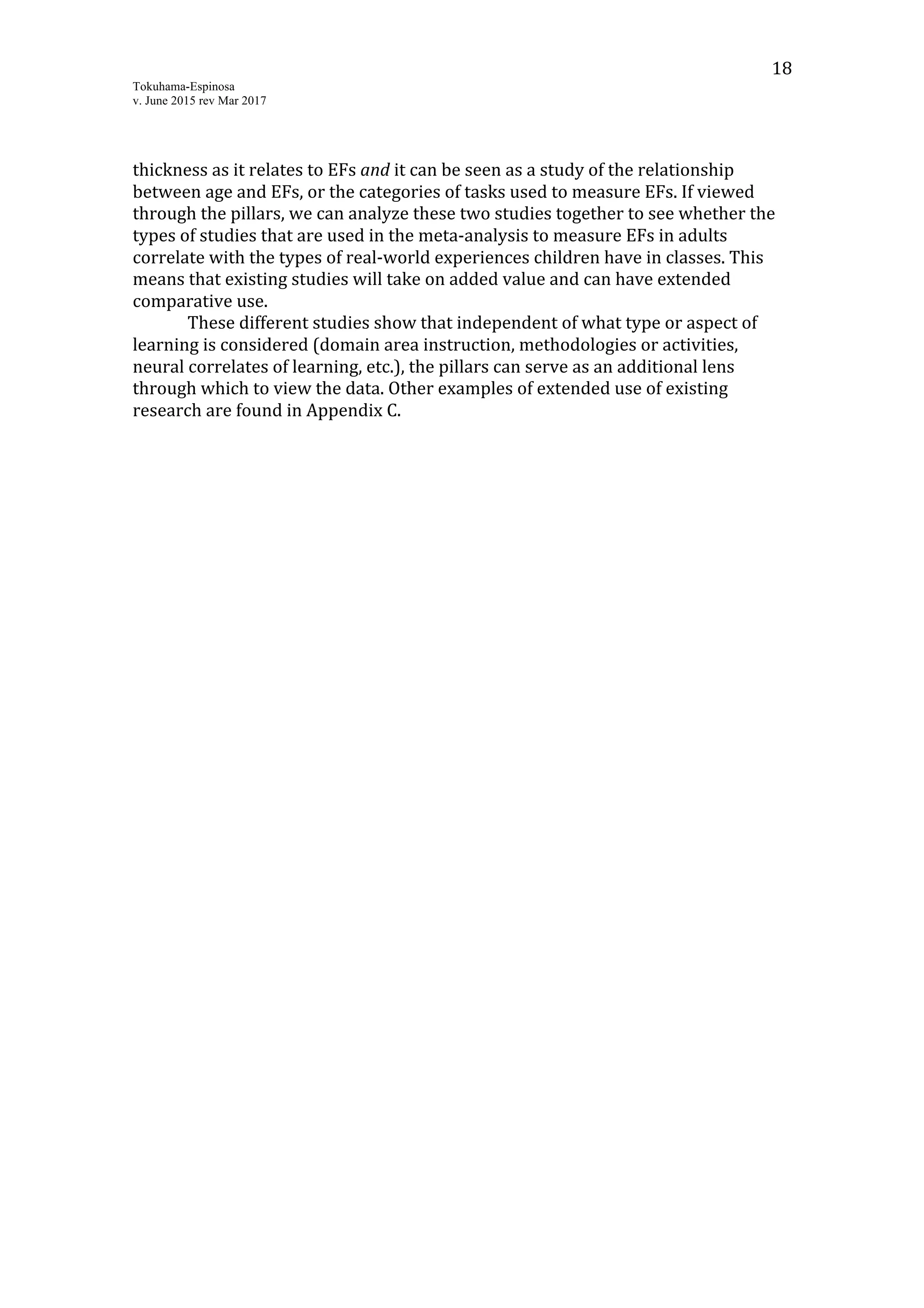 Five Pillars of Neuroconstructivism in the Brain by Tracey Tokuhama ...