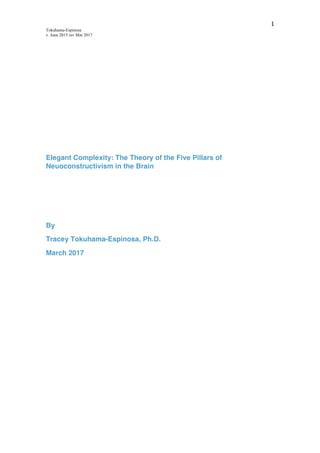 Five Pillars of Neuroconstructivism in the Brain by Tracey Tokuhama ...