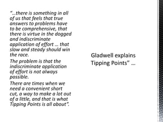 The theory of tipping points | PPT