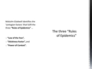 The theory of tipping points | PPTX