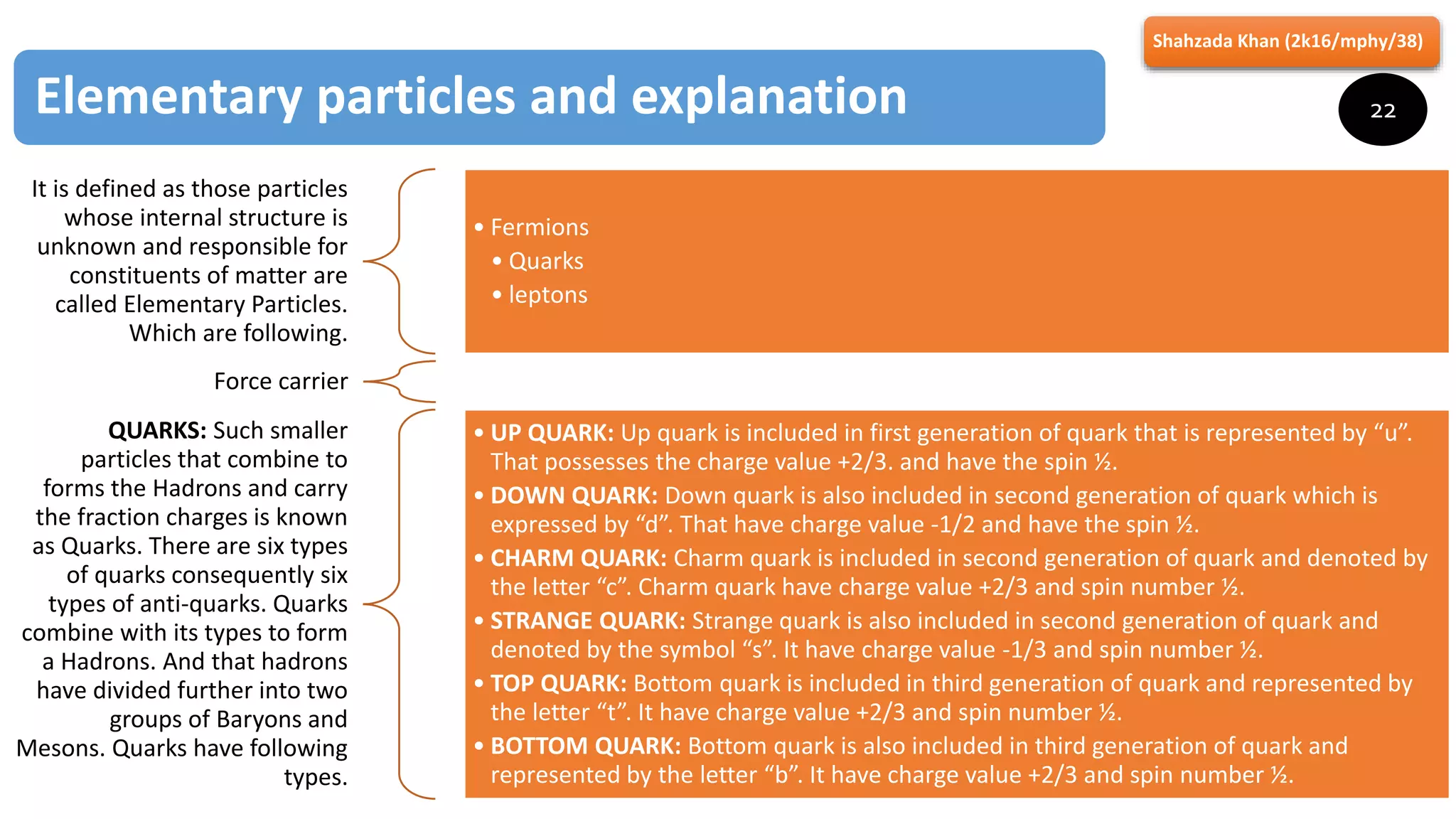 To the point particle physics | PPTX