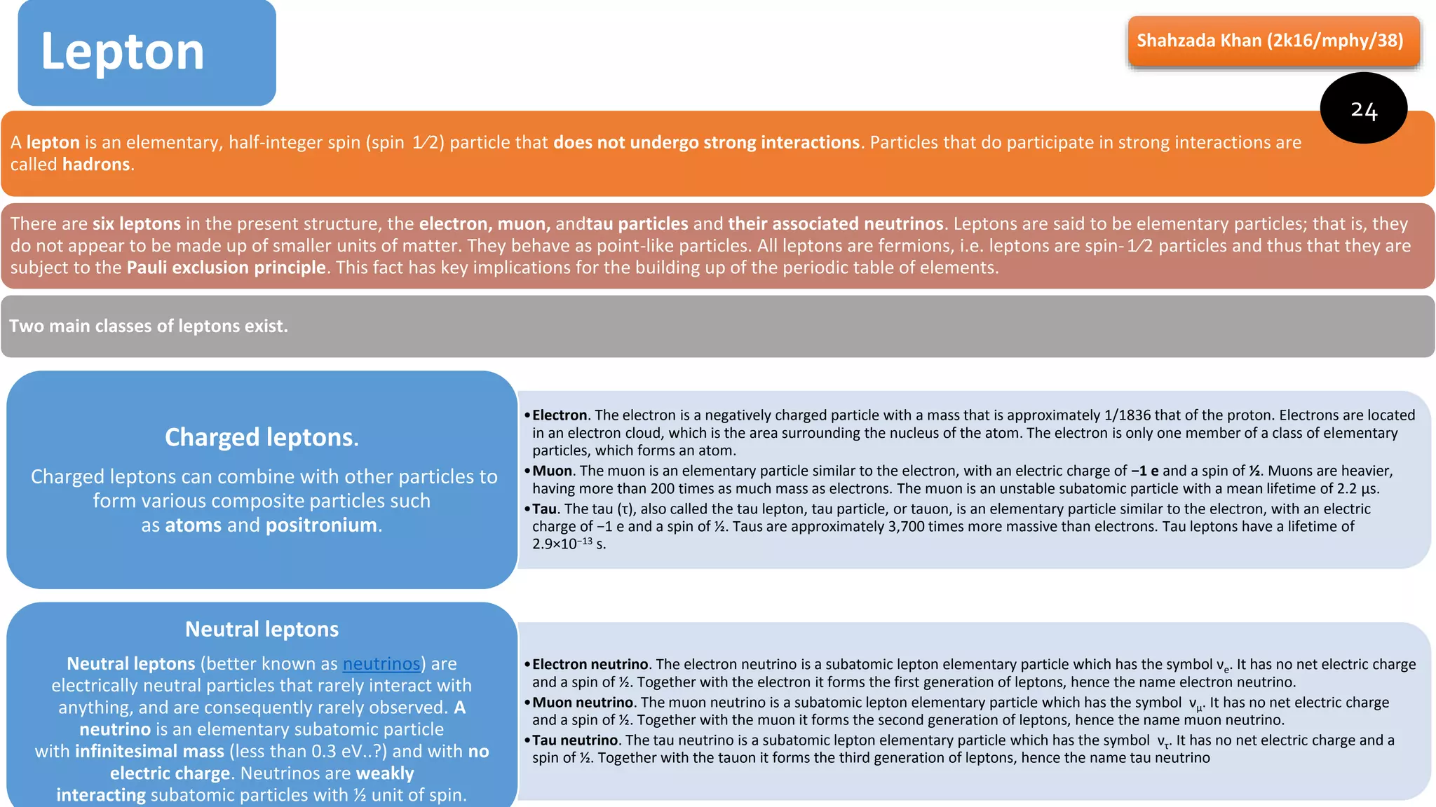 To the point particle physics | PPTX