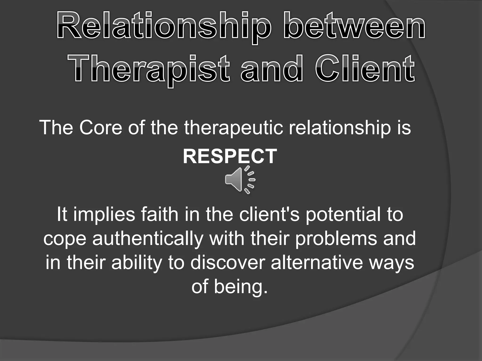 The Therapeutic Process | PPT