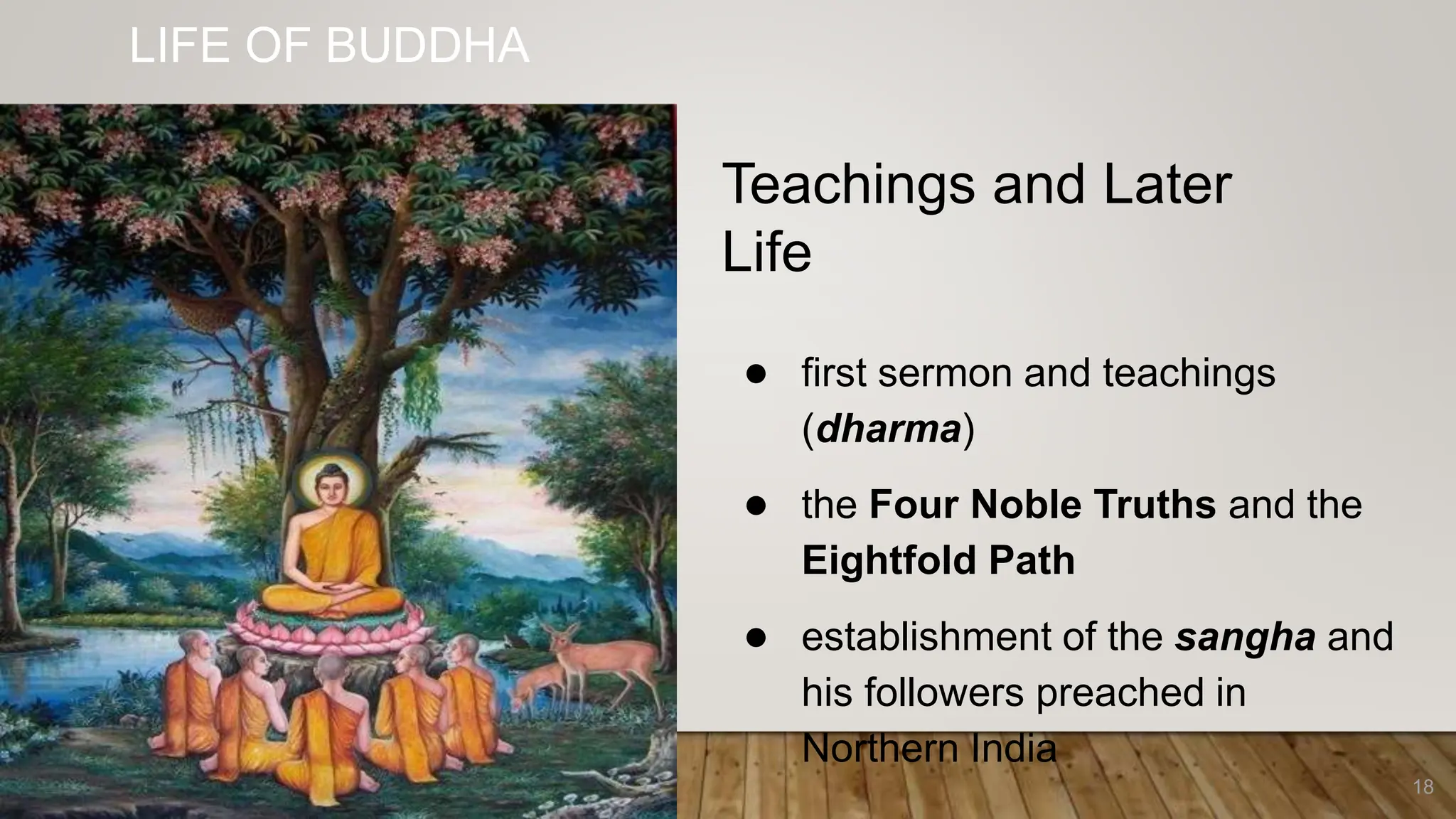 The theravada buddhist religion.powerpoint presentation | PPTX