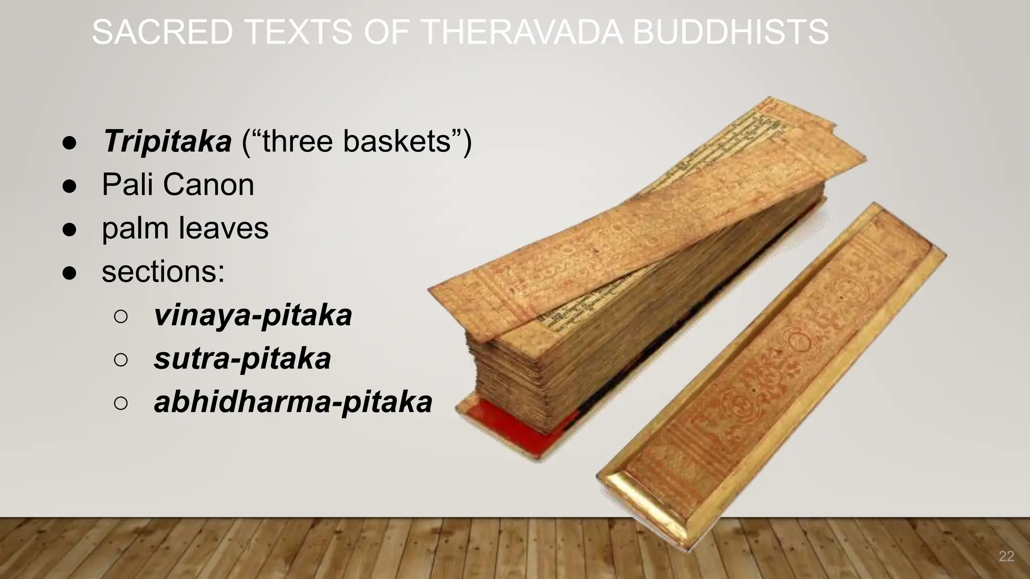 The theravada buddhist religion.powerpoint presentation | PPTX