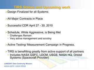 THE THERMAL INFRARED SENSOR ON THE LANDSAT DATA CONTINUITY MISSION.pdf
