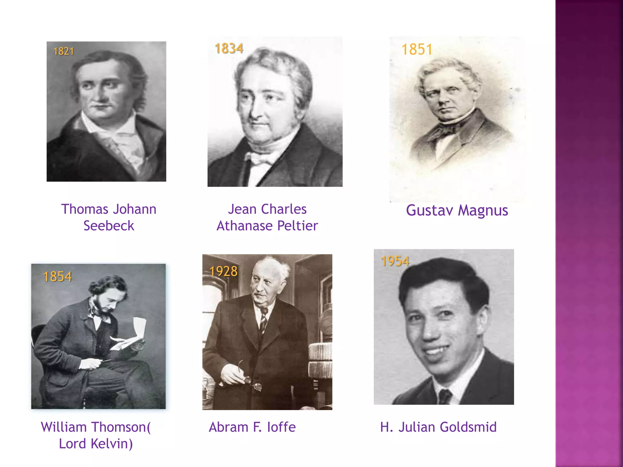 The thermo electric effect | PPTX