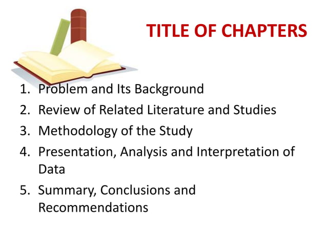 The thesis and its parts | PPTX | Educational Assessment | Education