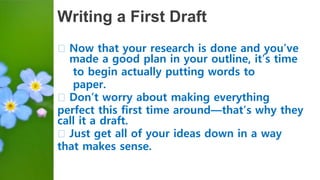 The thesis draft | PPTX