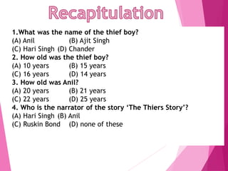 The thief's story X ch 02 | PPTX