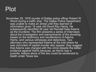 The Thin Blue Line | PPTX