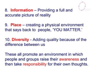 The Thinking Invironment | PPT