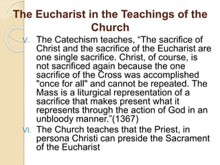 The Third Commandment: A Catechesis on the Holy Eucharist | PPTX