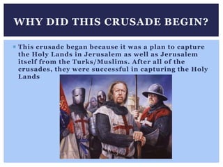 The third crusade | PPTX | Christianity | Religion & Spirituality
