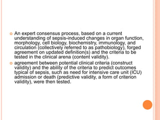 The third international consensus definitions | PPT