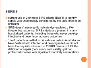 The third international consensus definitions | PPT