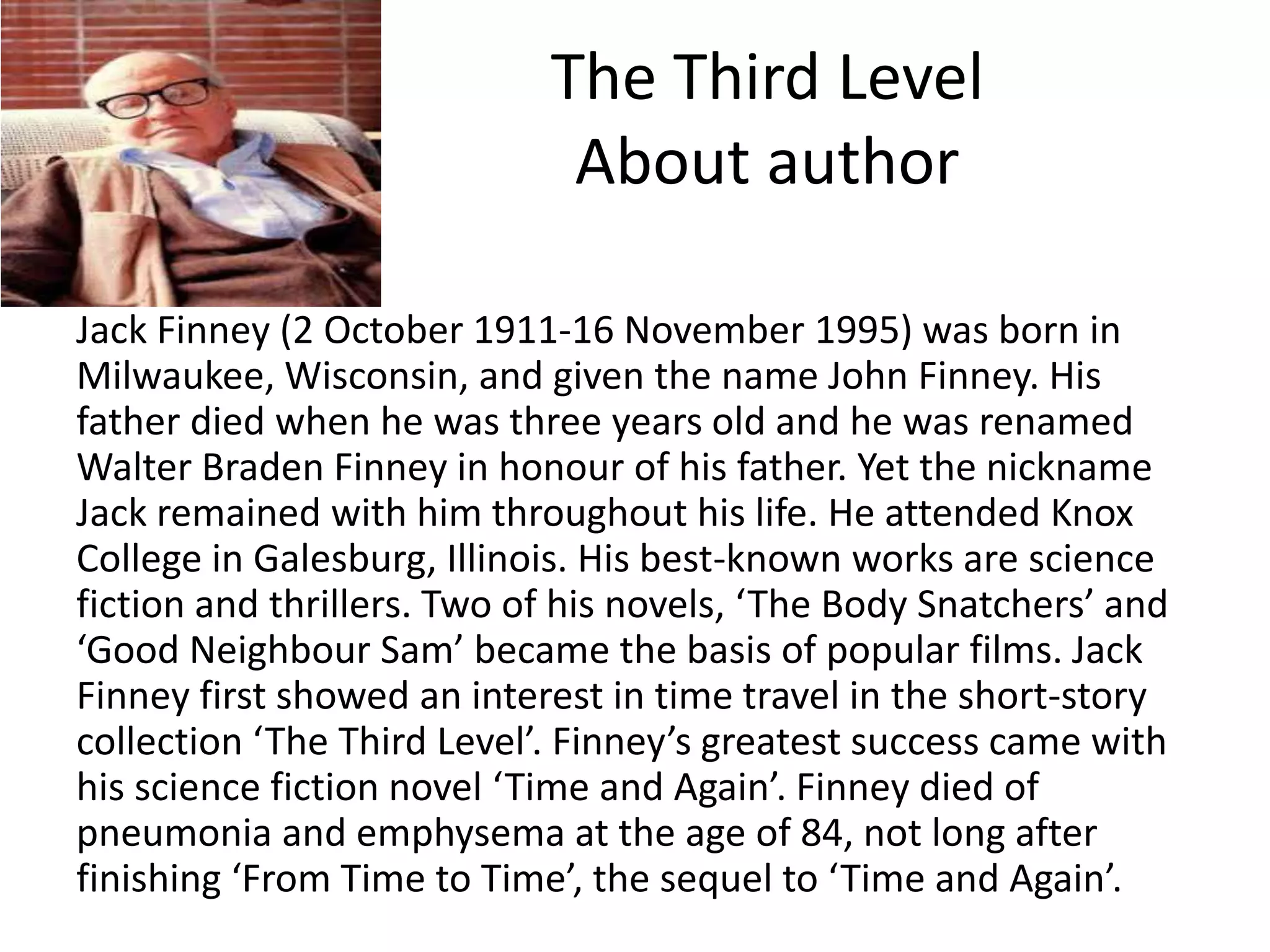 The third level | PPTX