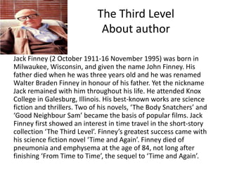 The third level | PPTX