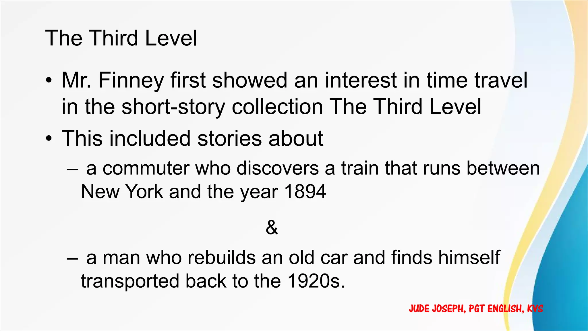 The Third Level | PDF