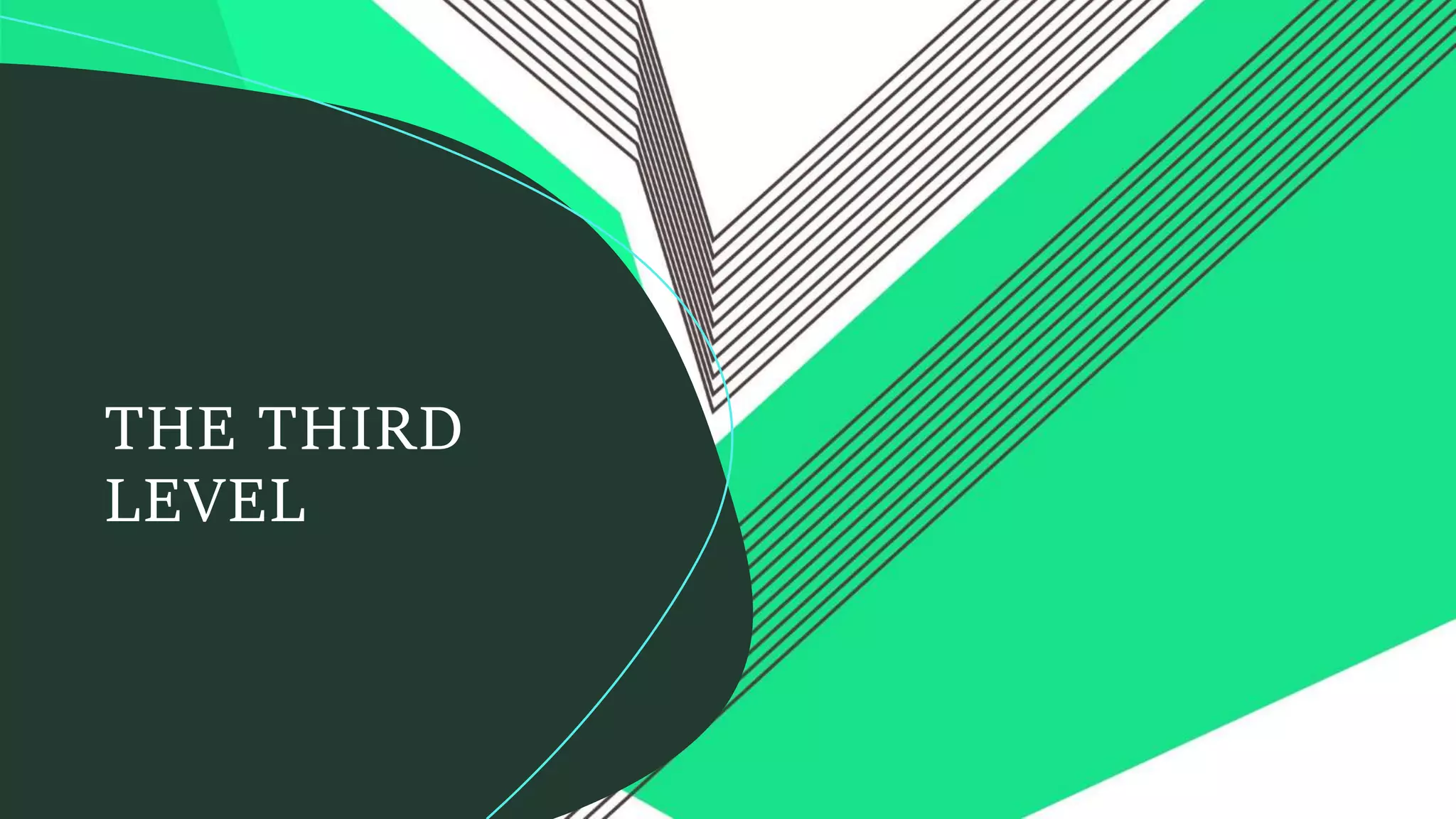 The third level (1) | PPTX