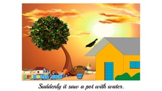 The Thirsty Crow Moral Story with Pictures for Kids | PDF