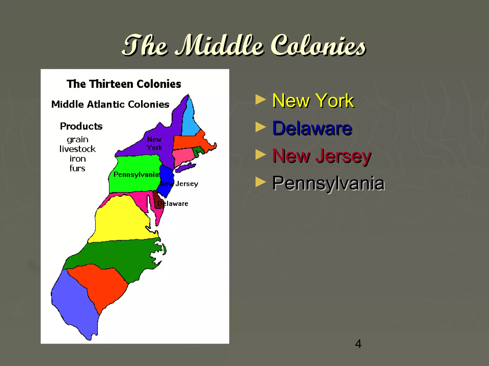 The Thirteen Colonies | PPT