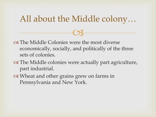 The thirteen colonies | PPT