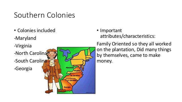 13 Colonies With North And South Carolina Highlighted