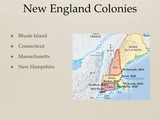 The thirteen colonies | PPT